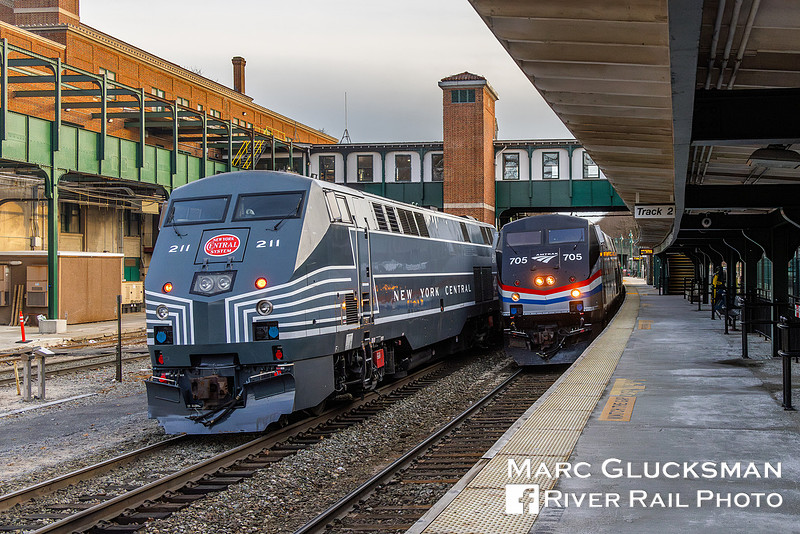 RIVER RAIL PHOTO | Amtrak Empire Service | MNR 837 MNCW 211 Amtrak 235 ...